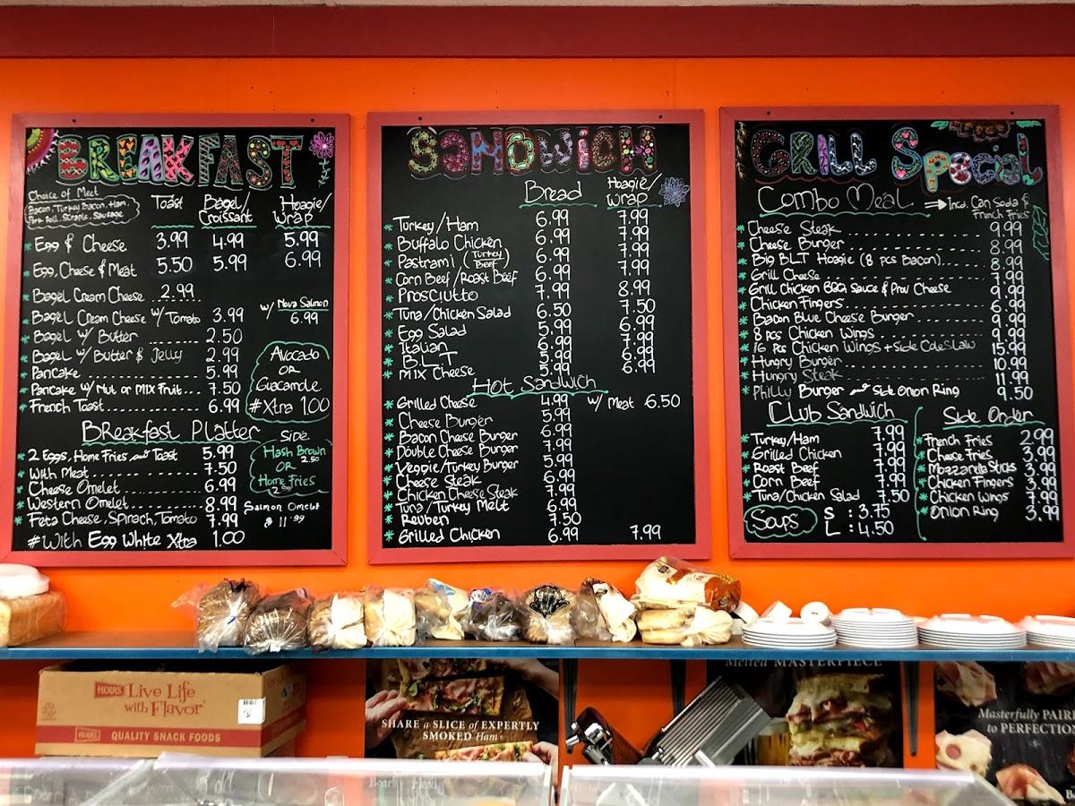 Menu at 4 Seasons Food Market, Philadelphia
