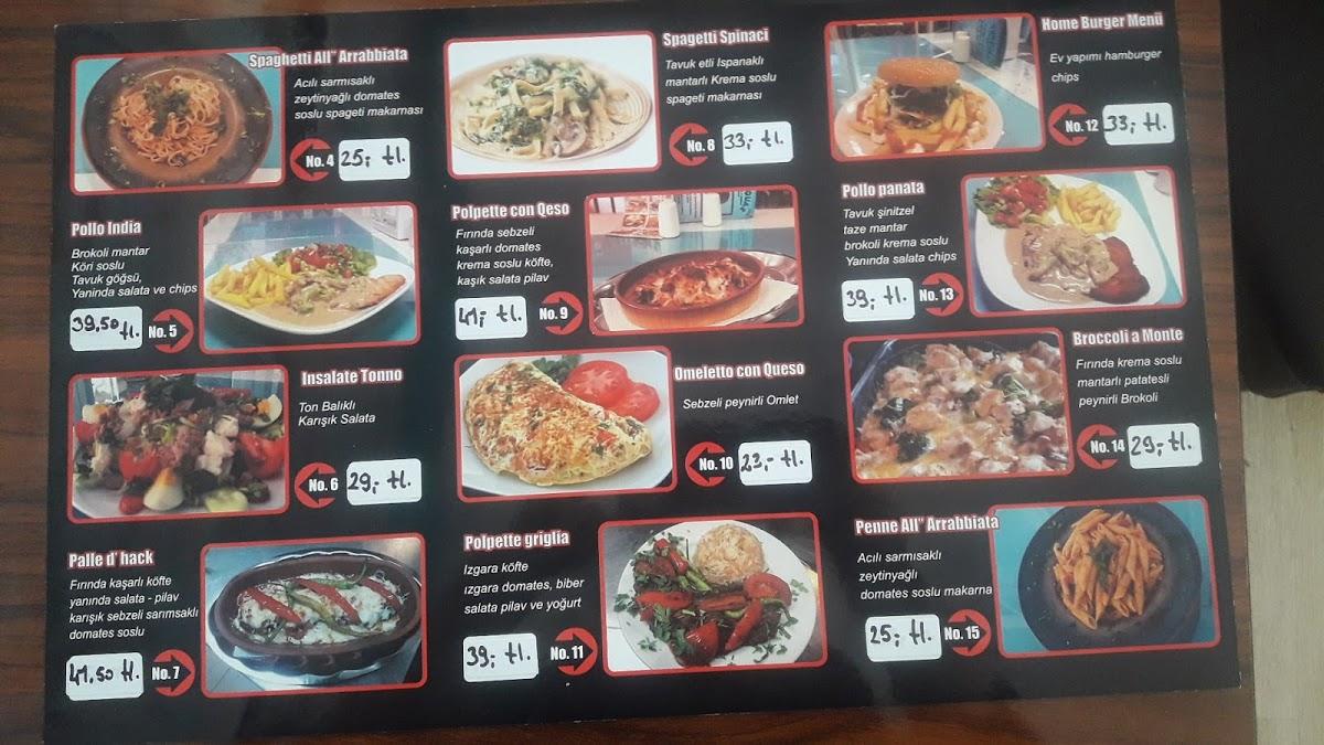 Menu at Turquaz Cafe Restaurant Kuşadası, Kusadasi
