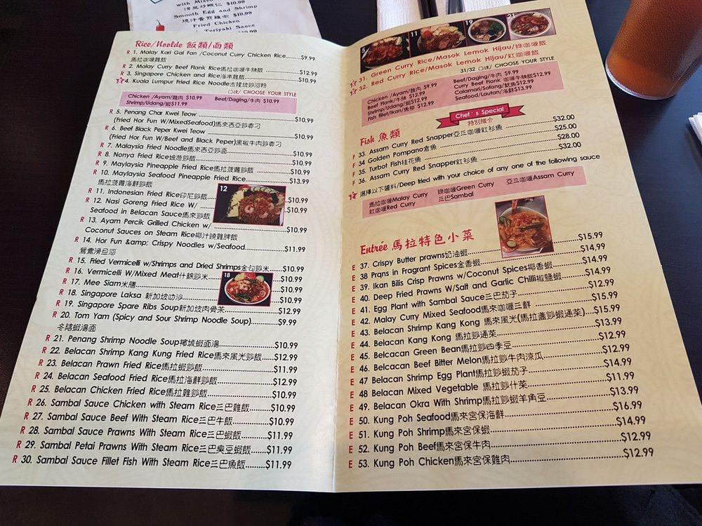 Menu at 雅閣餐廳 Les Chateaux Restaurant, Markham, Kennedy Rd