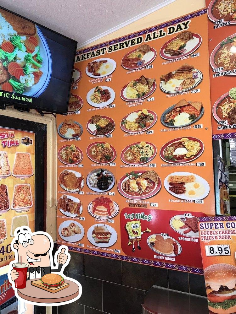 Pronto's Burgers & Mexican grill in Gardena - Restaurant menu and reviews