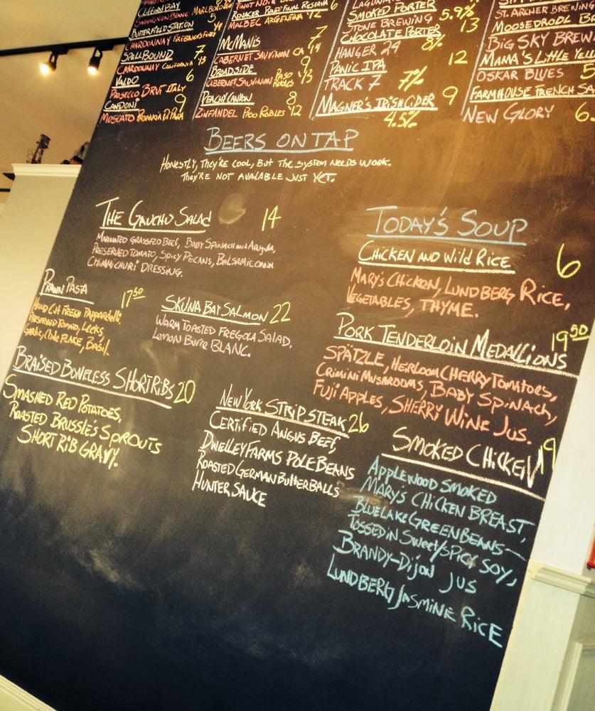 Menu at Justin's Kitchen pub & bar, Yuba City