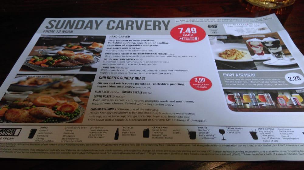 Menu at The Brocket Arms pub & bar, Wigan