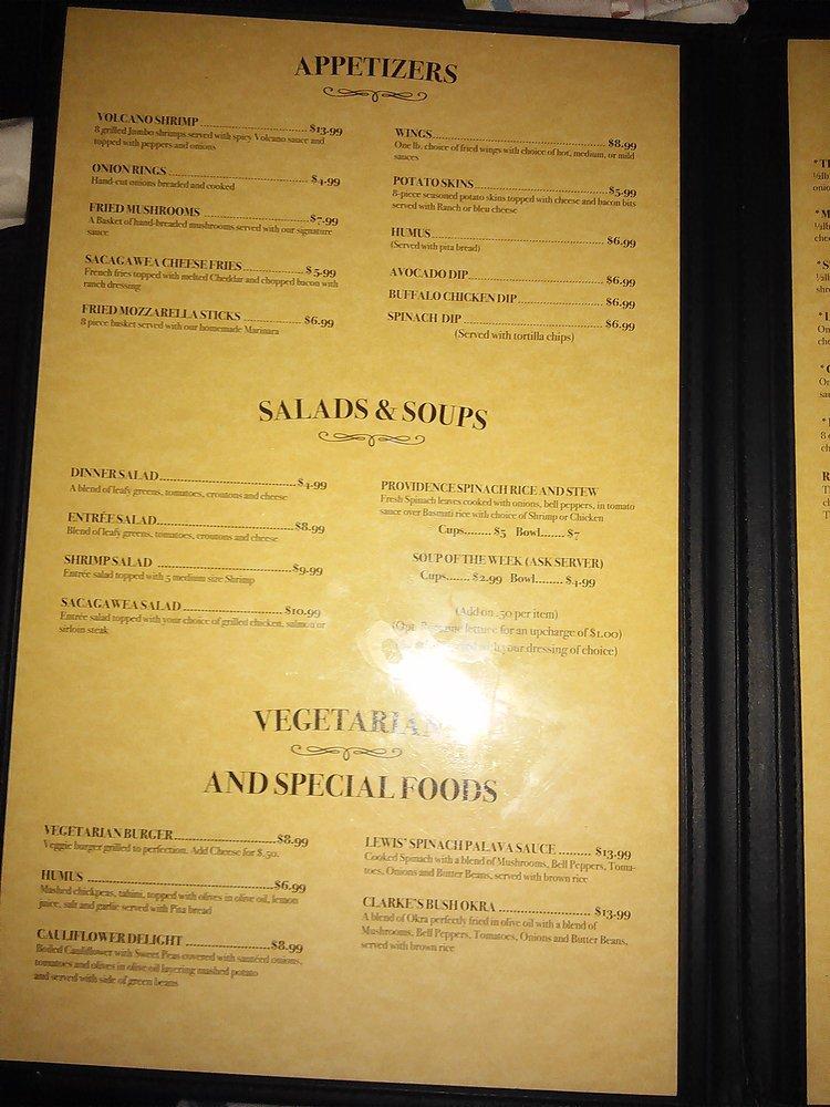 Menu at Lewis and Clarke's Restaurant and Lounge, Hohenwald