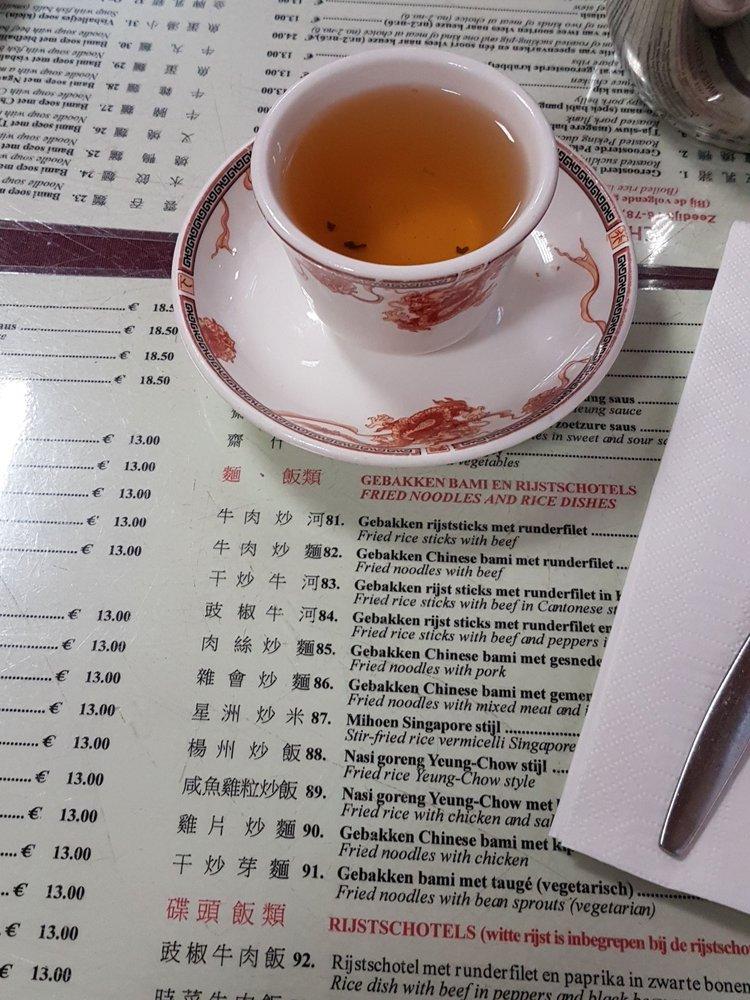 Menu at Wing Kee, Amsterdam
