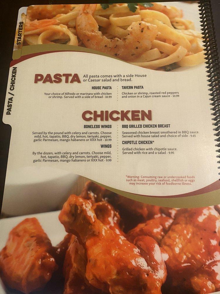 Menu at Tumbleweeds Steak & Tavern steakhouse, Lenoir