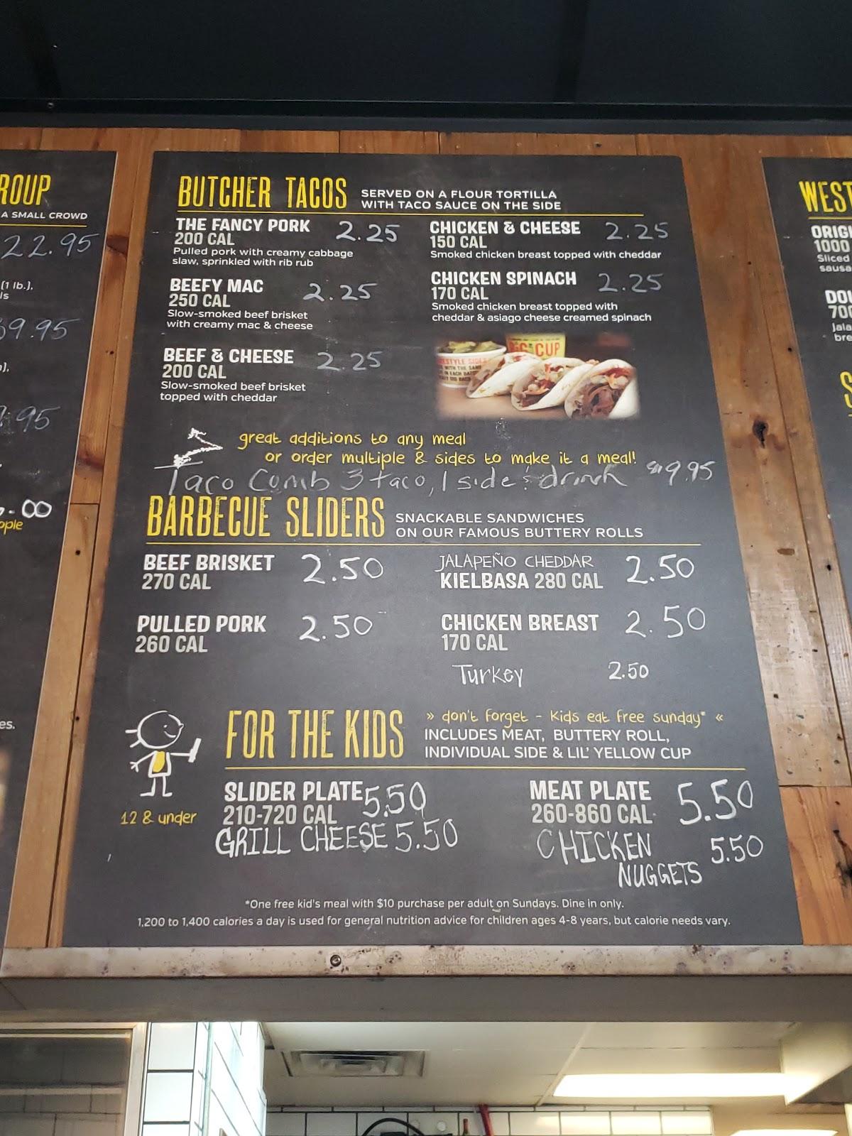 Menu at Dickey's Barbecue Pit, Dothan, E Main St Ste 8