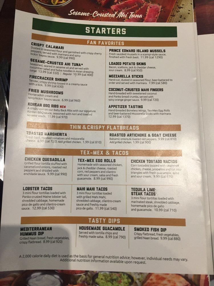 Menu at Duffy's Sports Grill pub & bar, Sarasota