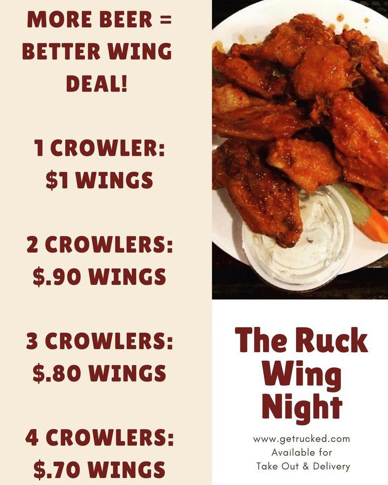 Menu at The Ruck pub & bar, Troy