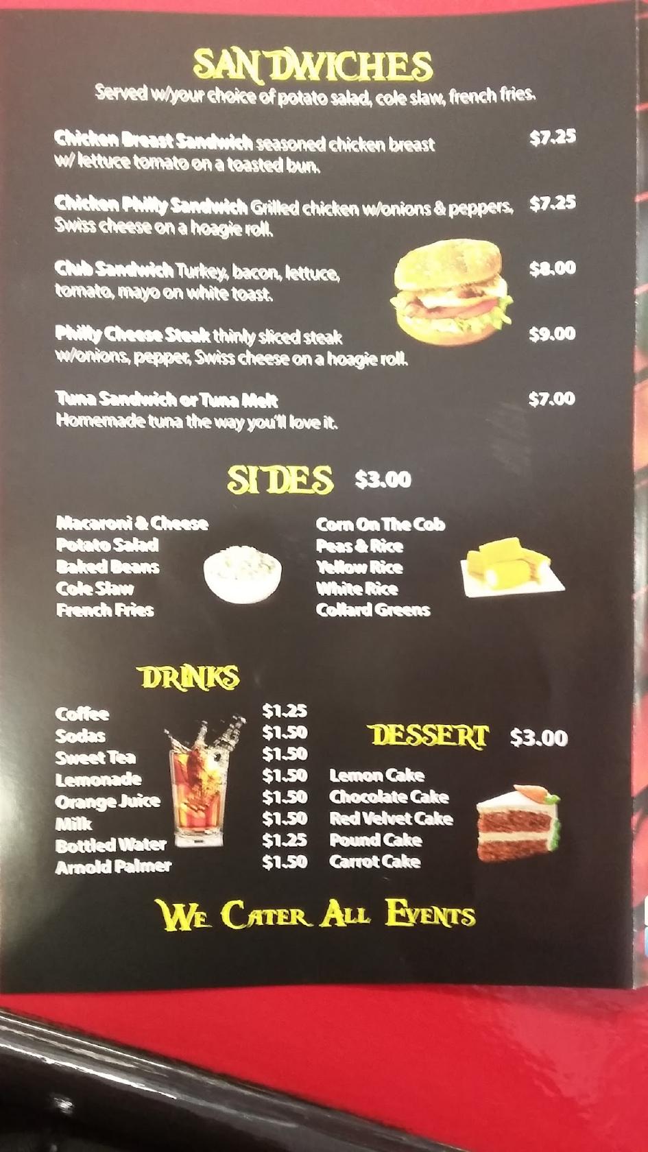 Menu at Skeebos BBQ, Palm Bay
