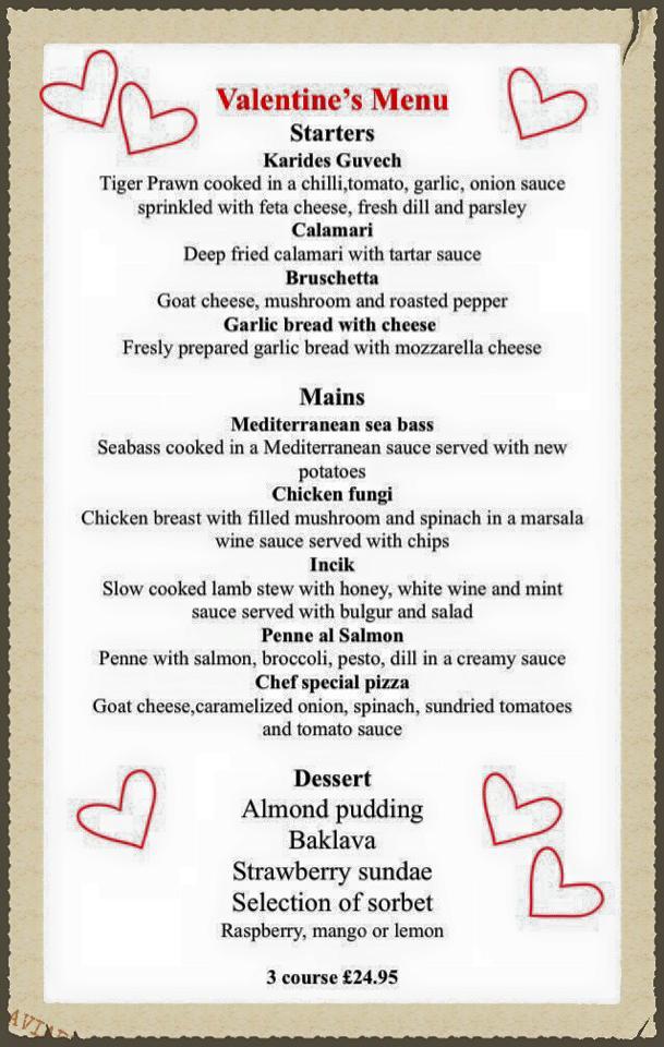 Menu at Ada Mediterranean Kitchen restaurant, Ryde