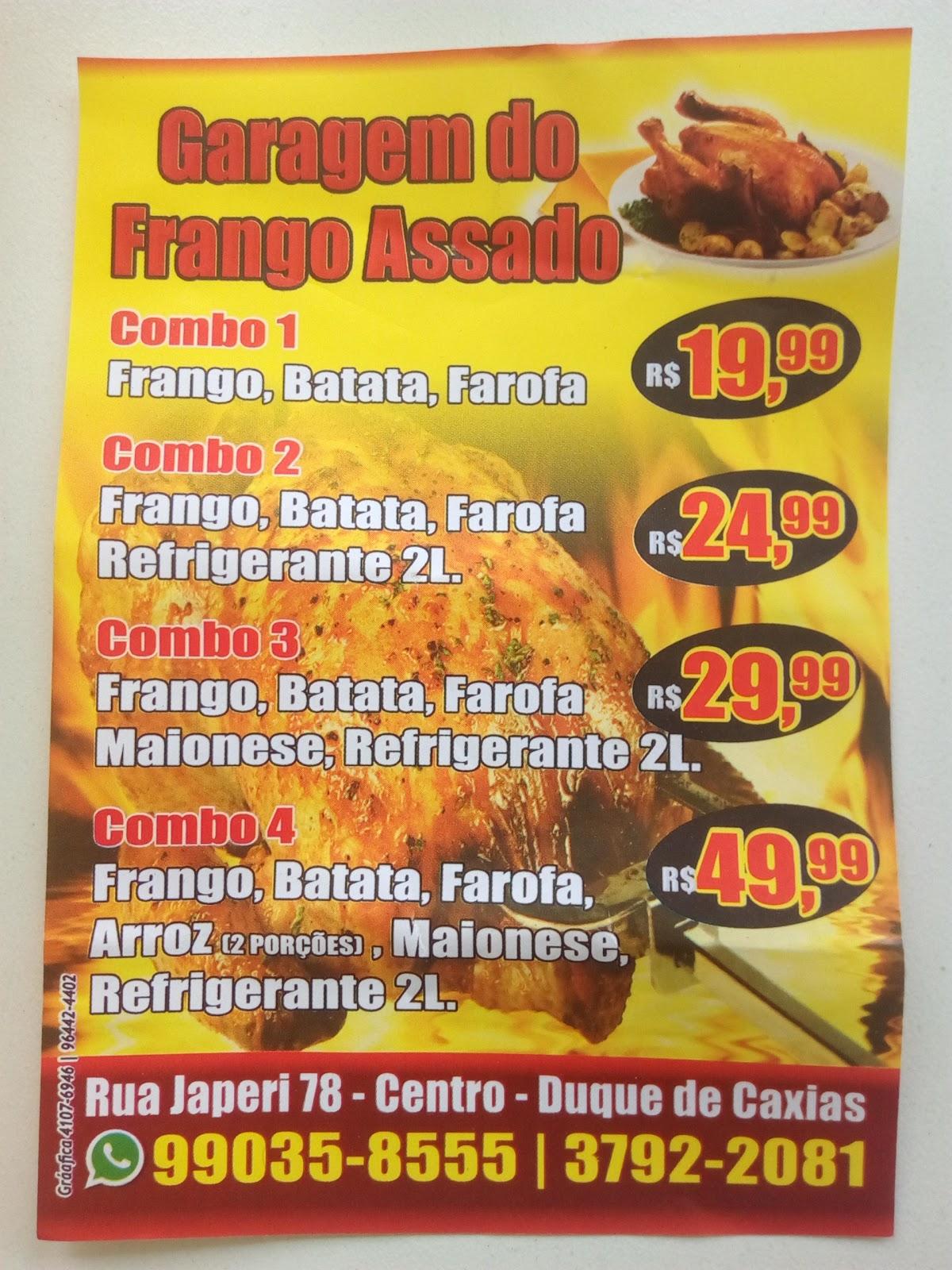 Garagem do Frango restaurant, Duque de Caxias