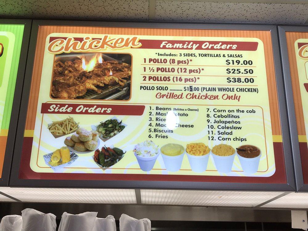 Menu at Chicken Palace Sunset restaurant, Waukesha