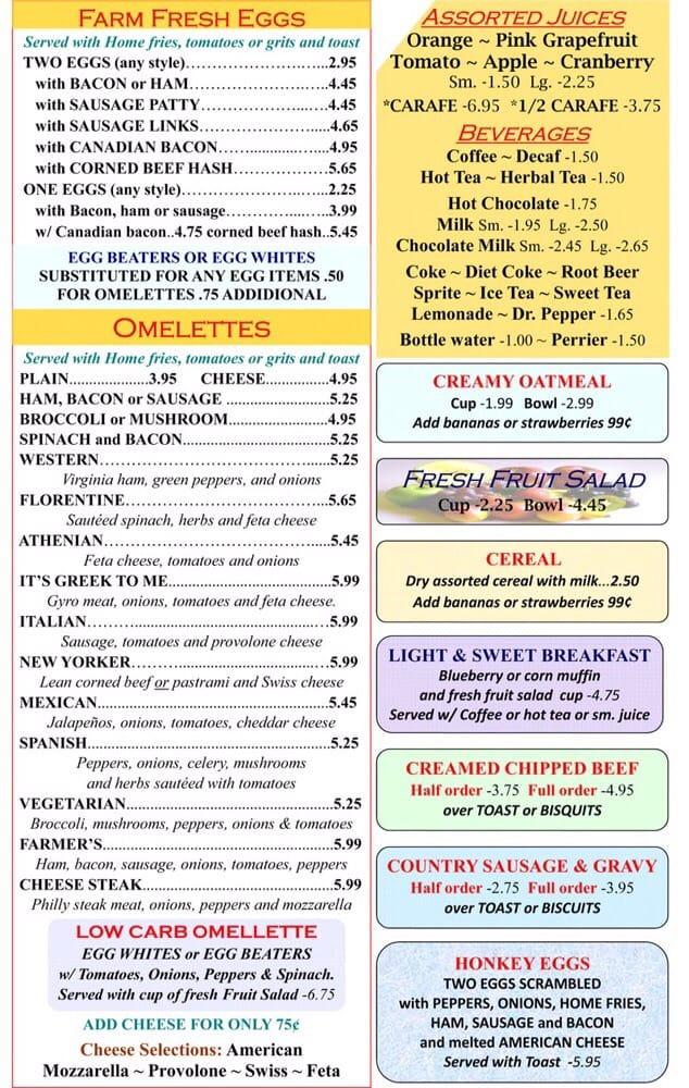Menu at Dimitri's Restaurant, Pizza Kitchen and Its 5 O'clock Somewhere ...