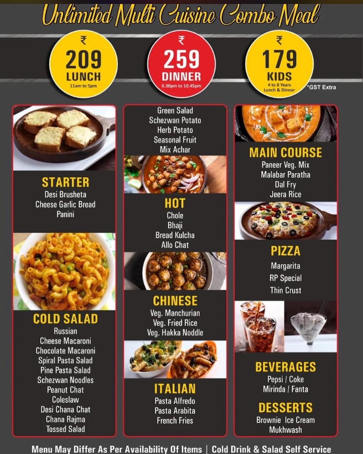 Menu at Real Paprika, Gandhinagar, Shop no.387