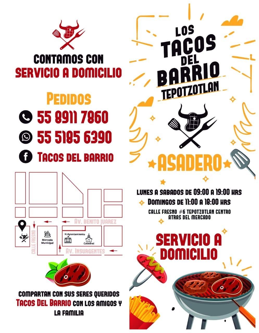 Tacos del Barrio (Tacos, hamburguesas y más), Tepotzotlán - Restaurant ...