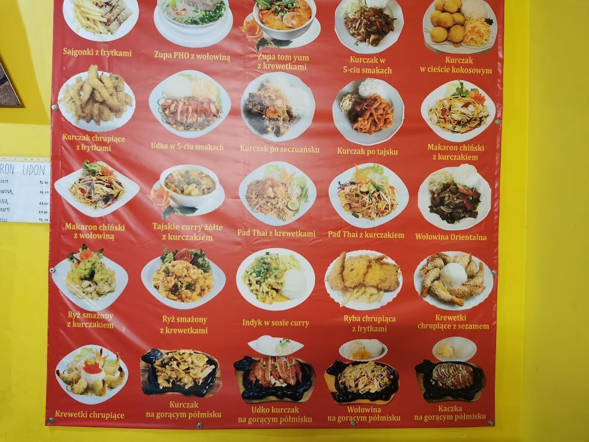 Menu at Bar Viet-Thai - kuchnia orientalna, Lomza