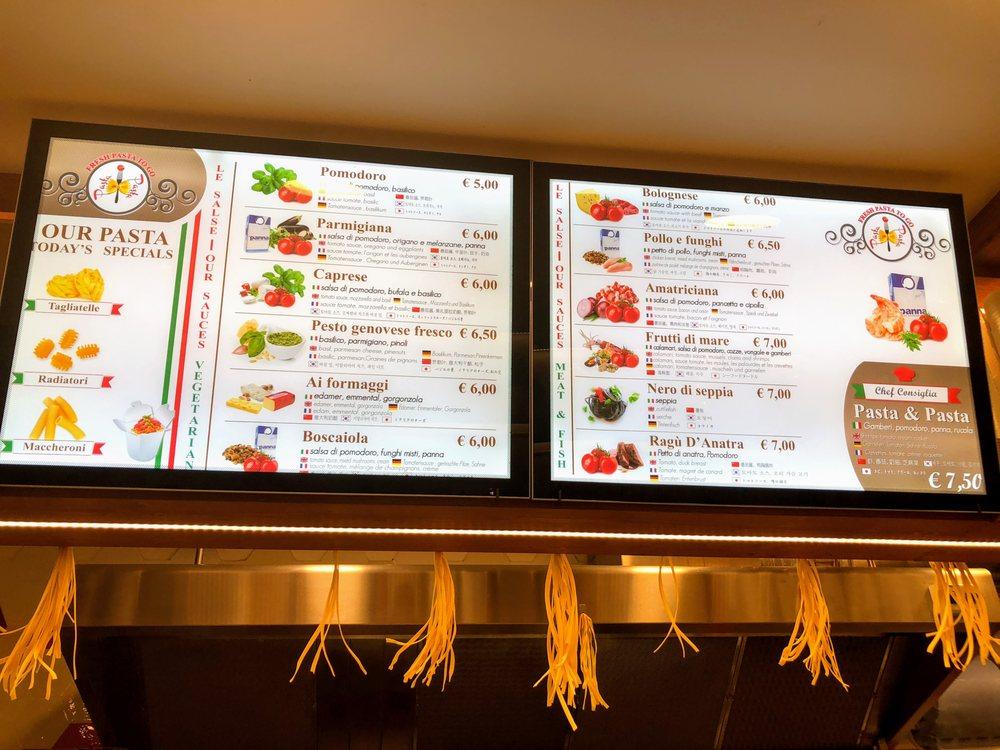 Menu da Pasta & Pasta - Fresh Pasta To Go ristorante, Venezia