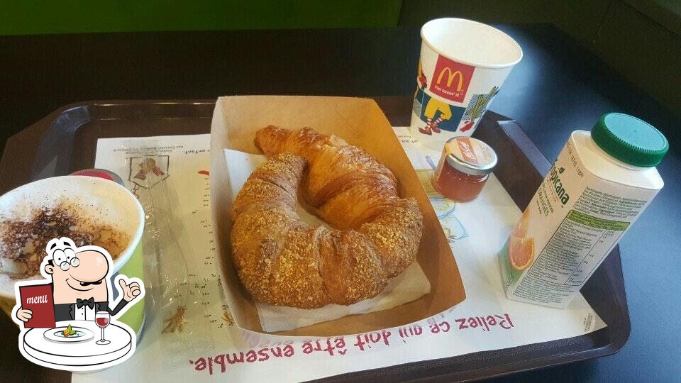 McDonald’s, Lully, Restoroute Rose De La Broye A1/E25 - Restaurant menu ...
