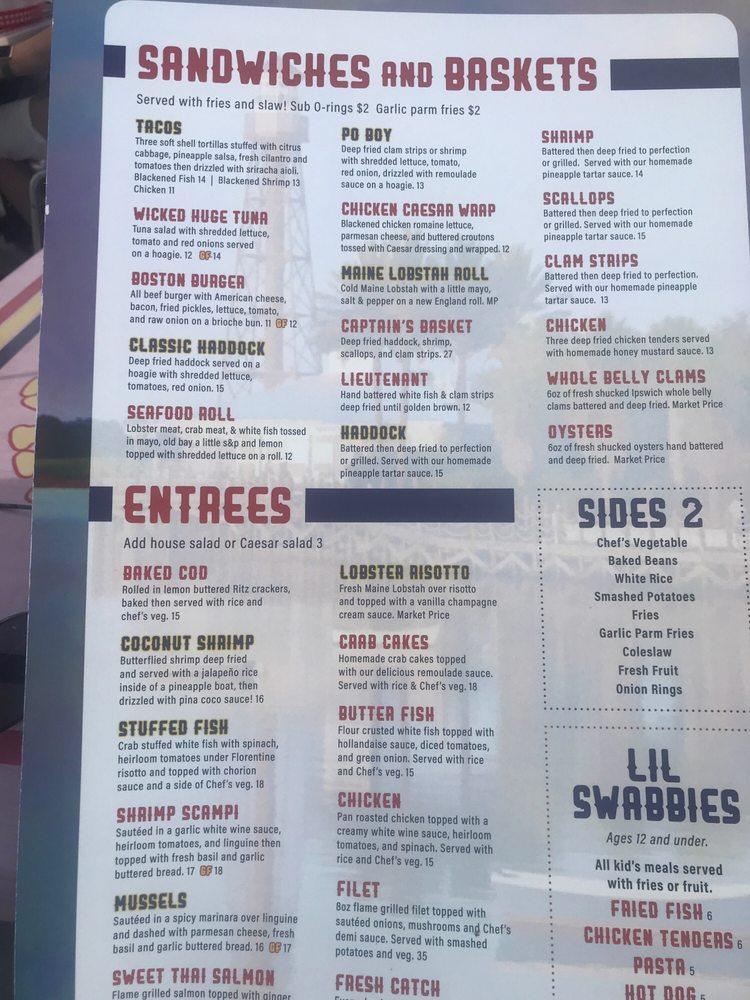 Menu at Lighthouse Point Bar and Grille, The Villages