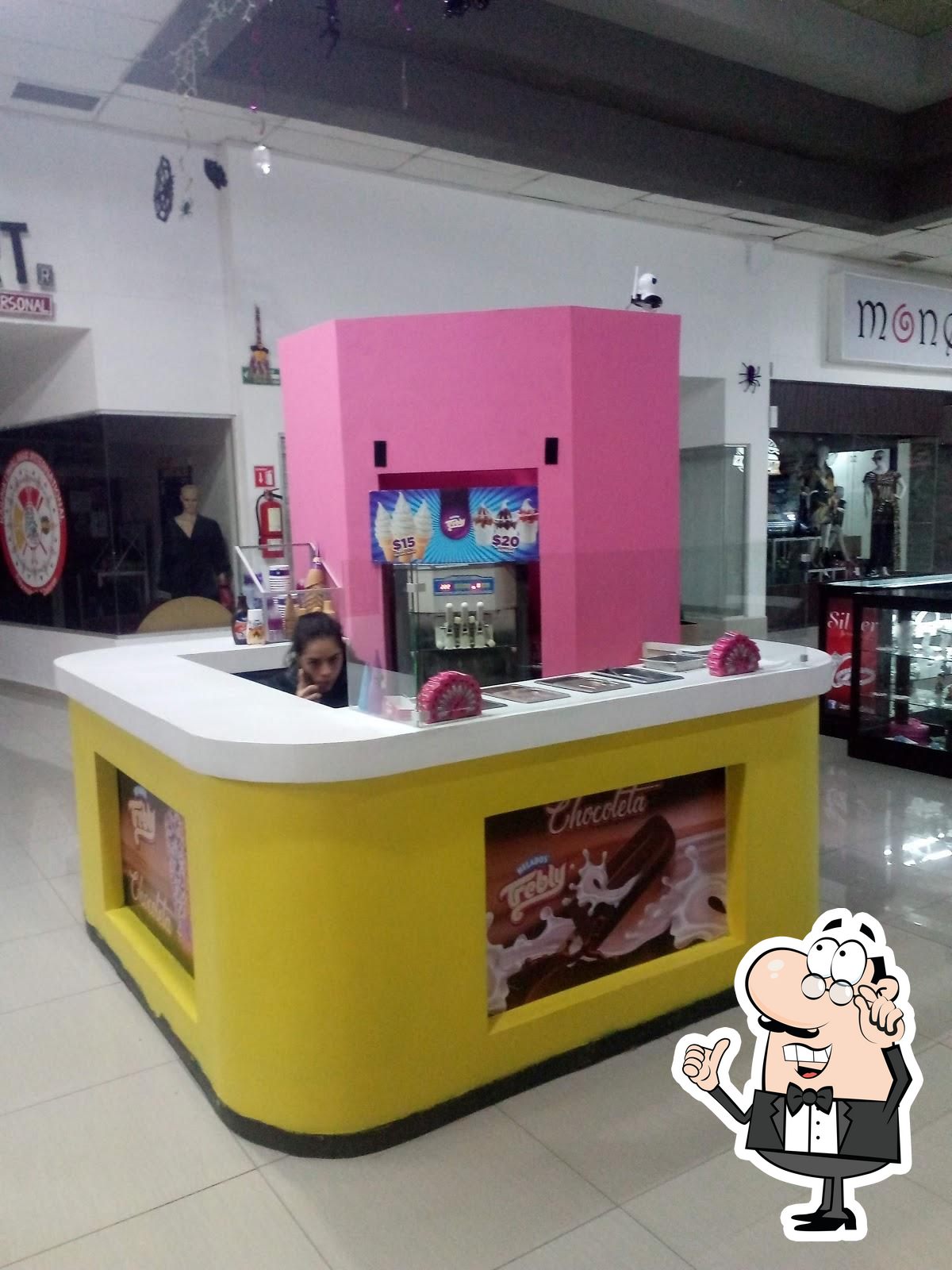 Helados trebly cafe, Delicias