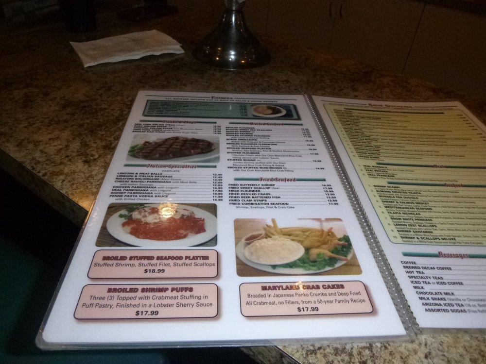 Menu at The New Silverton Diner restaurant, Toms River, Hooper Ave # 2