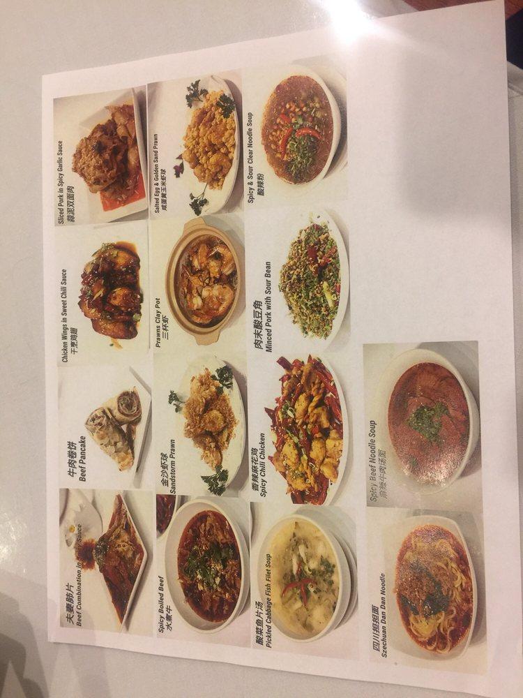 Menu at Na Na's Kitchen restaurant, Brisbane