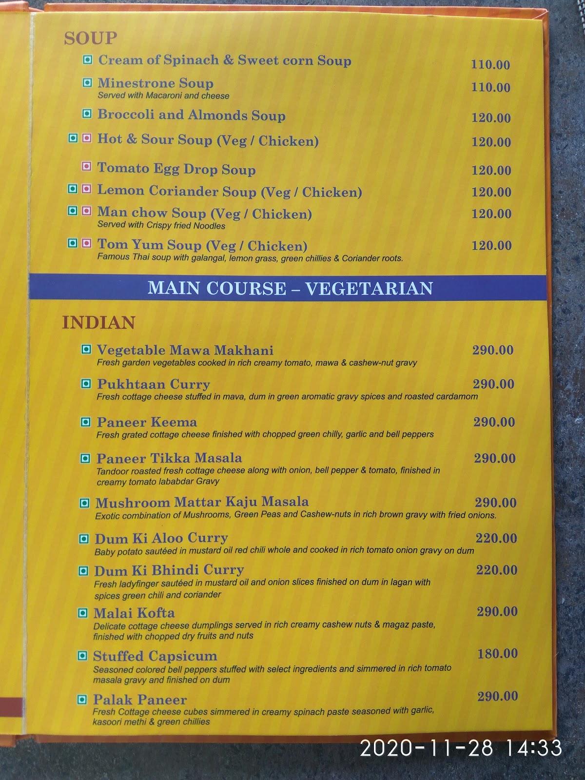 Menu at Spice & Masala Restaurant, Ahmedabad