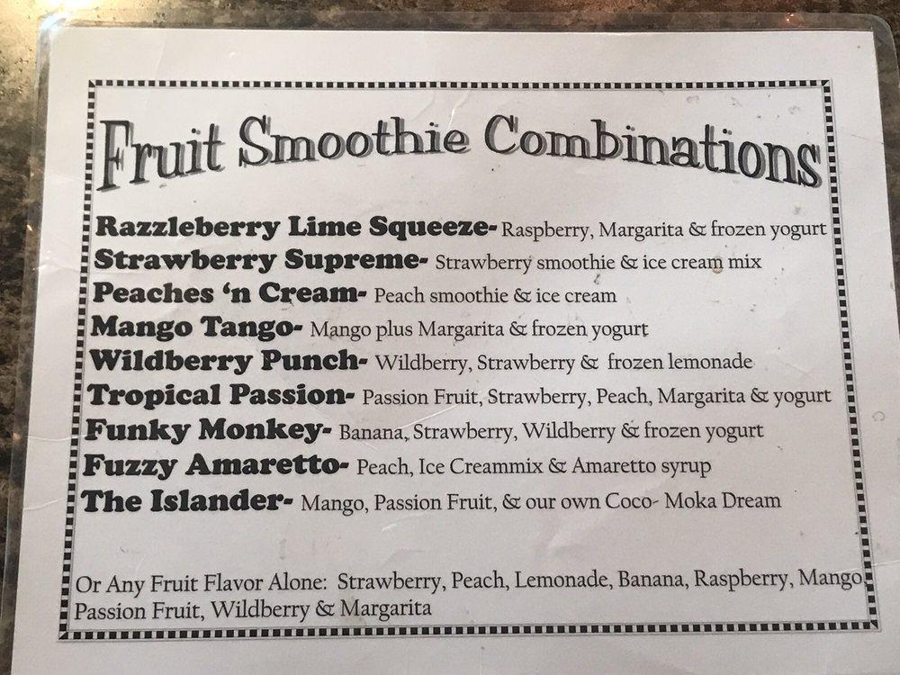 Menu at Jamokas Coffee Co cafe, Boaz