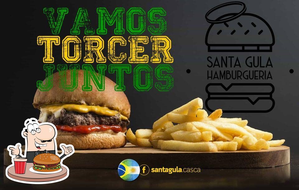 Santa Gula Cafeteria, Gelateria e Hamburgueria, Brasil - Menu do ...
