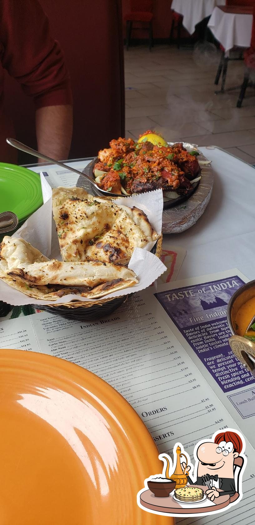Taste of India in Staunton - Restaurant menu and reviews