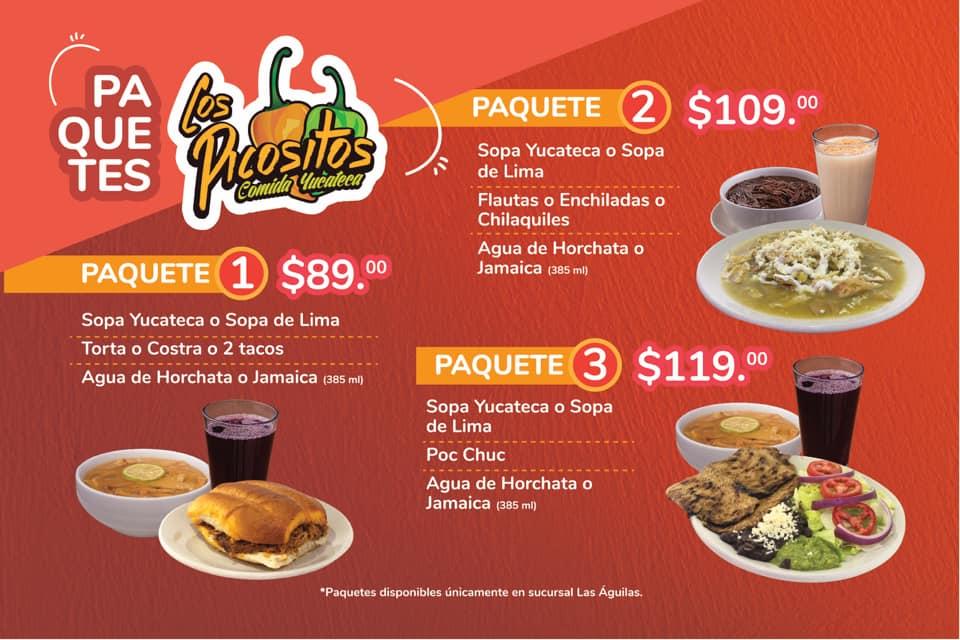 Carta del restaurante Los Picositos - Sta Fe, Ciudad del México, Los ...