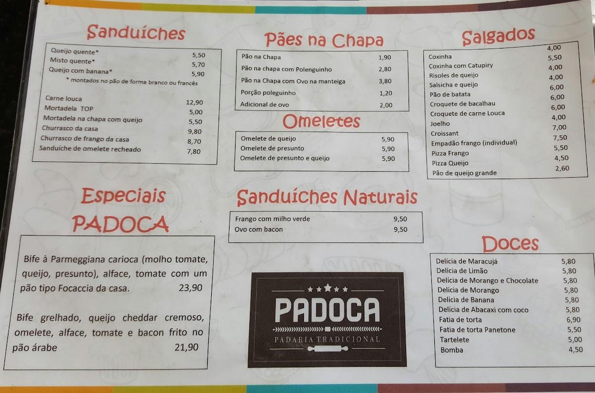 Carta de Padoca - Traditional Bakery, Rio de Janeiro