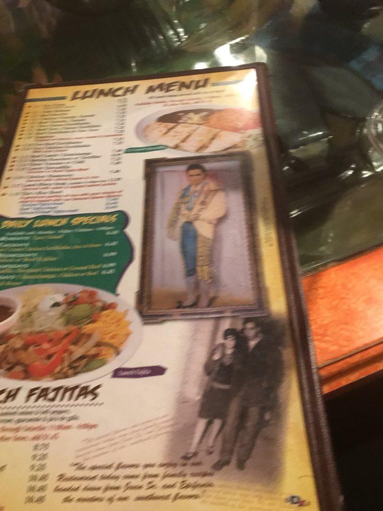 Carta del restaurante Amigo Juan, Texarkana, Morris Ln