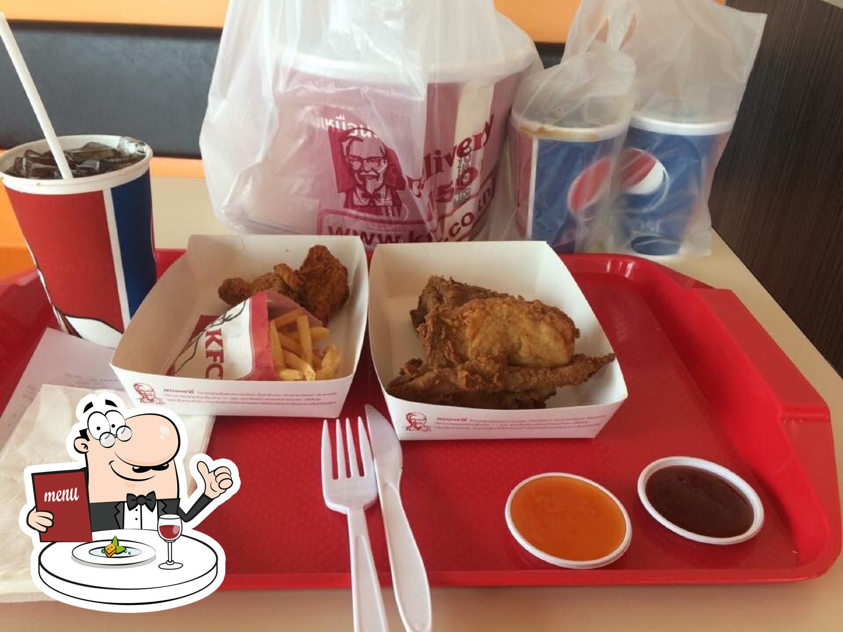 KFC PTT Park Khonkaen restaurant, Khon Kaen, PTT Park - Restaurant menu ...
