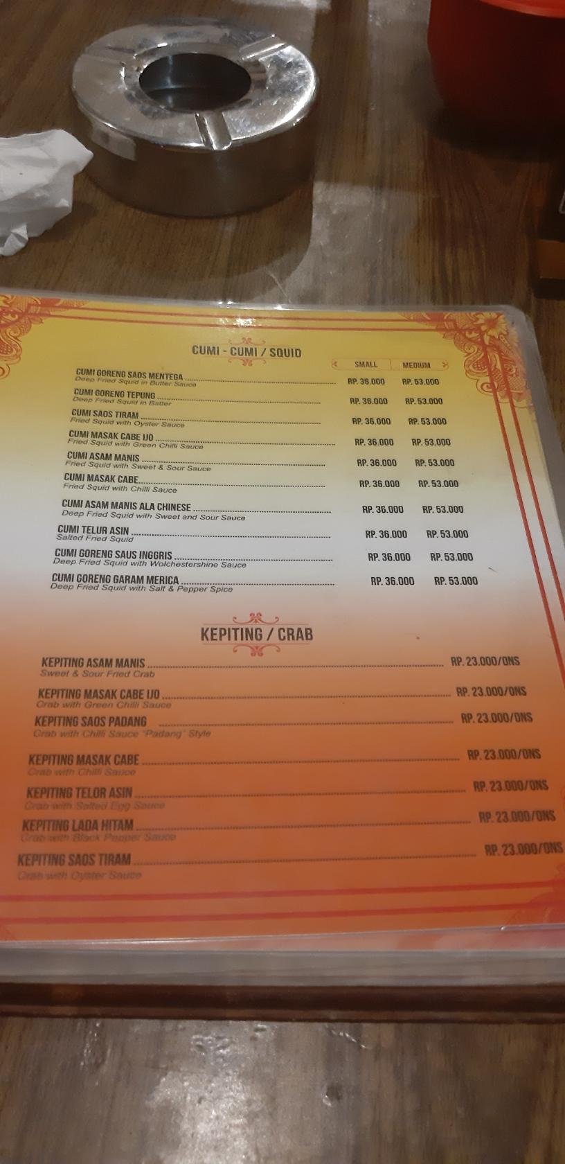 Menu at C & R (Chicken & Rice) restaurant, Denpasar