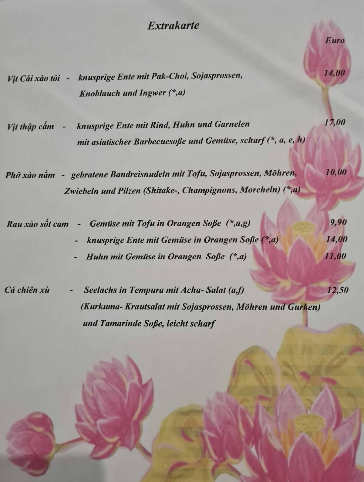 Speisekarte von Restaurant Kim Ly, Köln
