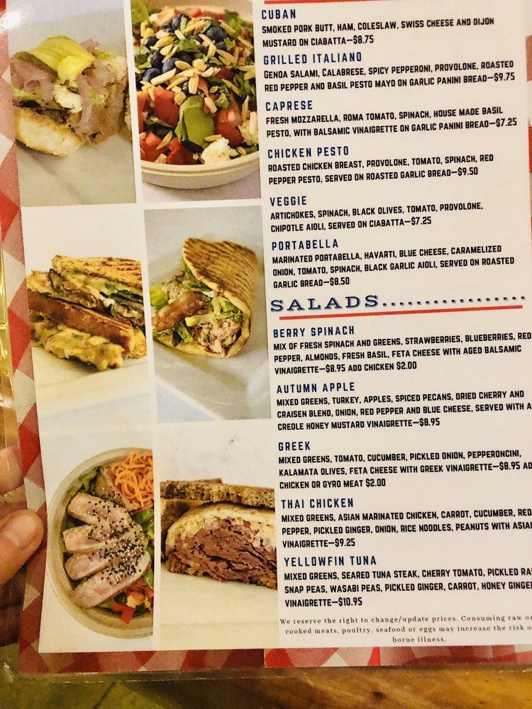 Menu at CT's Deli LLC pub & bar, Rhinelander
