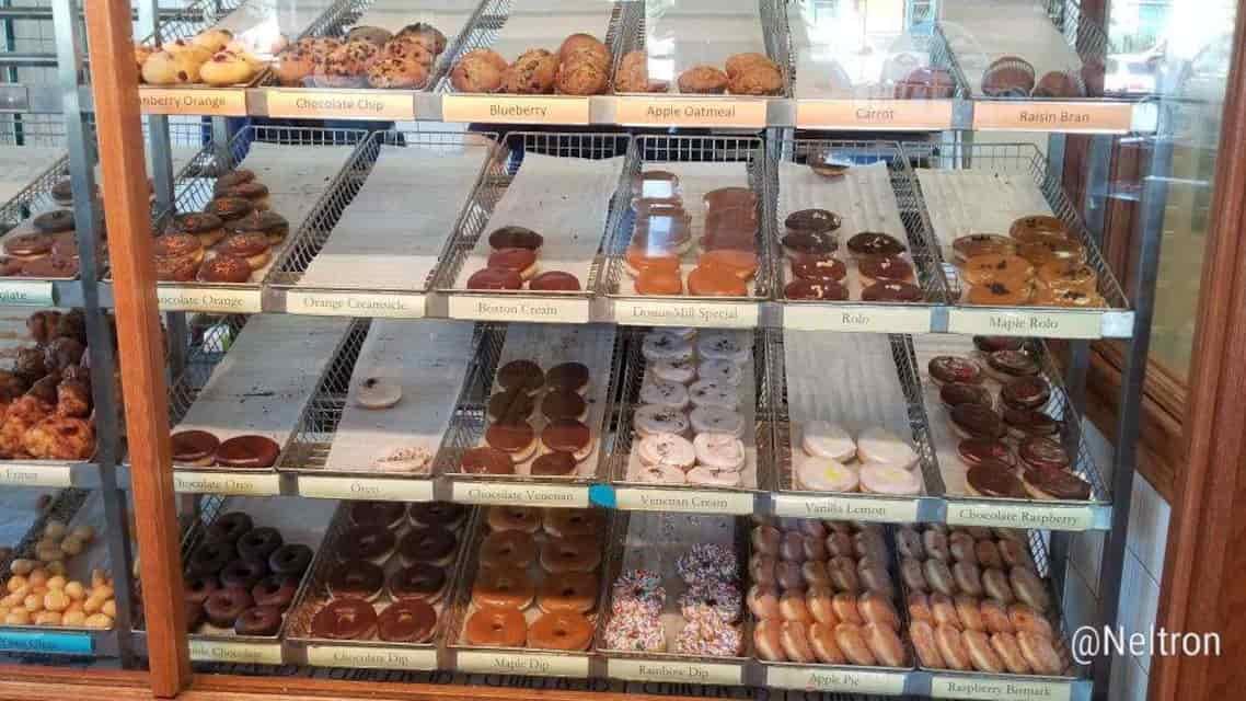 Menu at The Donut Mill cafe, Red Deer, 123 Leva Ave