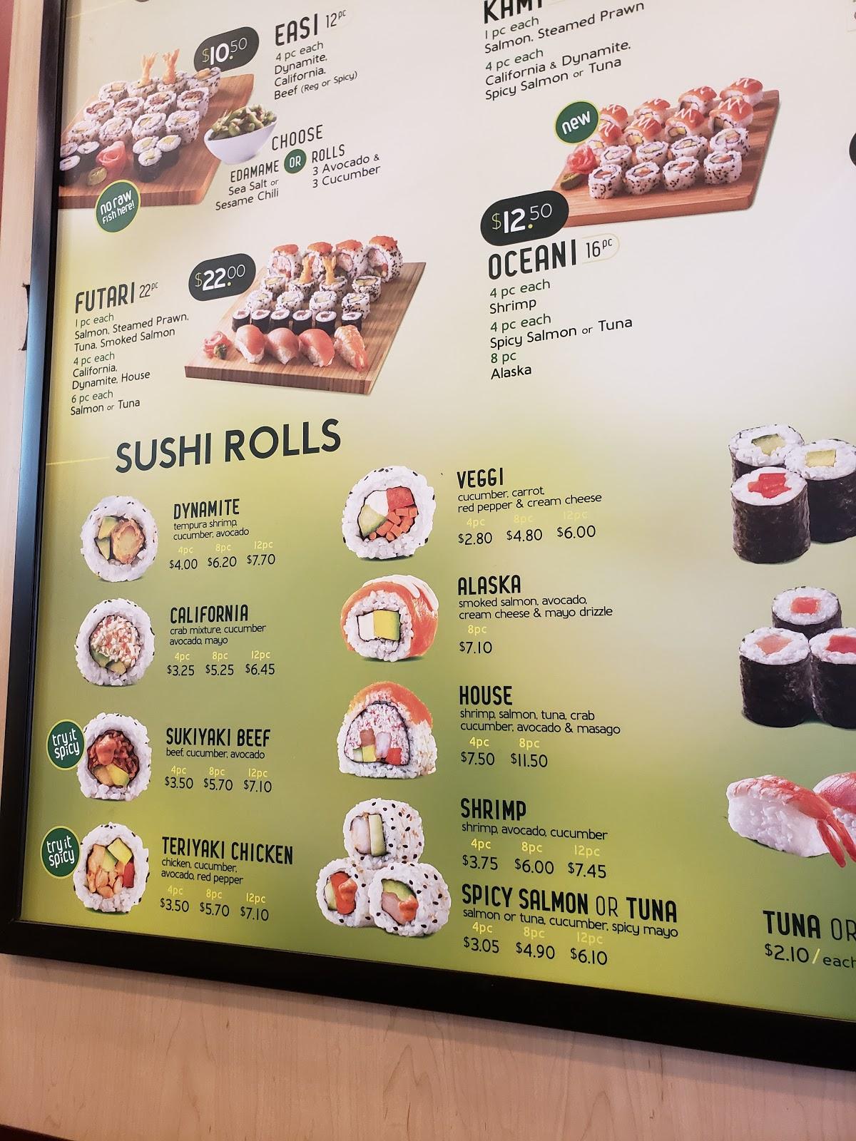 Menu at Edo Japan - Westway Plaza - Sushi and Grill restaurant, Spruce ...