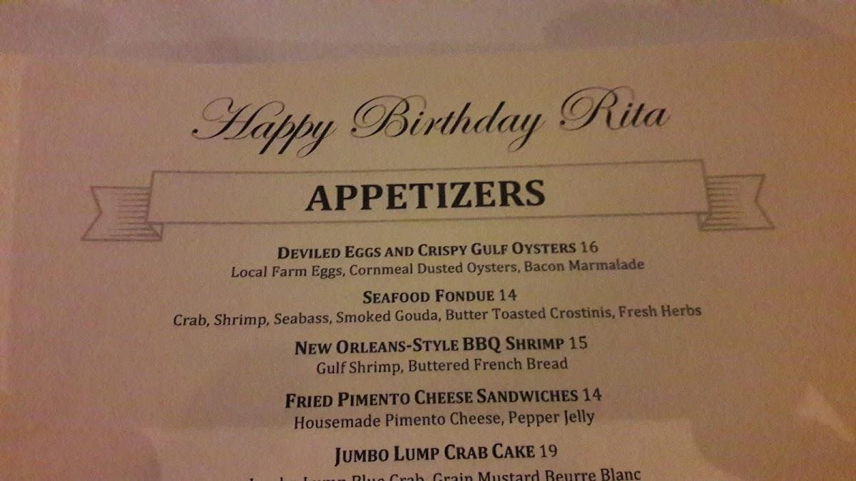 Menu at Southern Social pub & bar, Germantown, S Germantown Rd