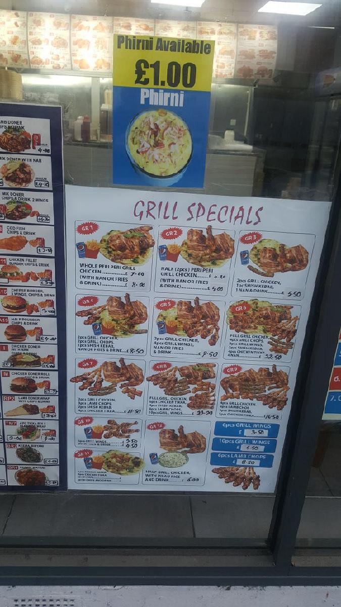 Menu at Spice Hut Green Lane restaurant, Ilford