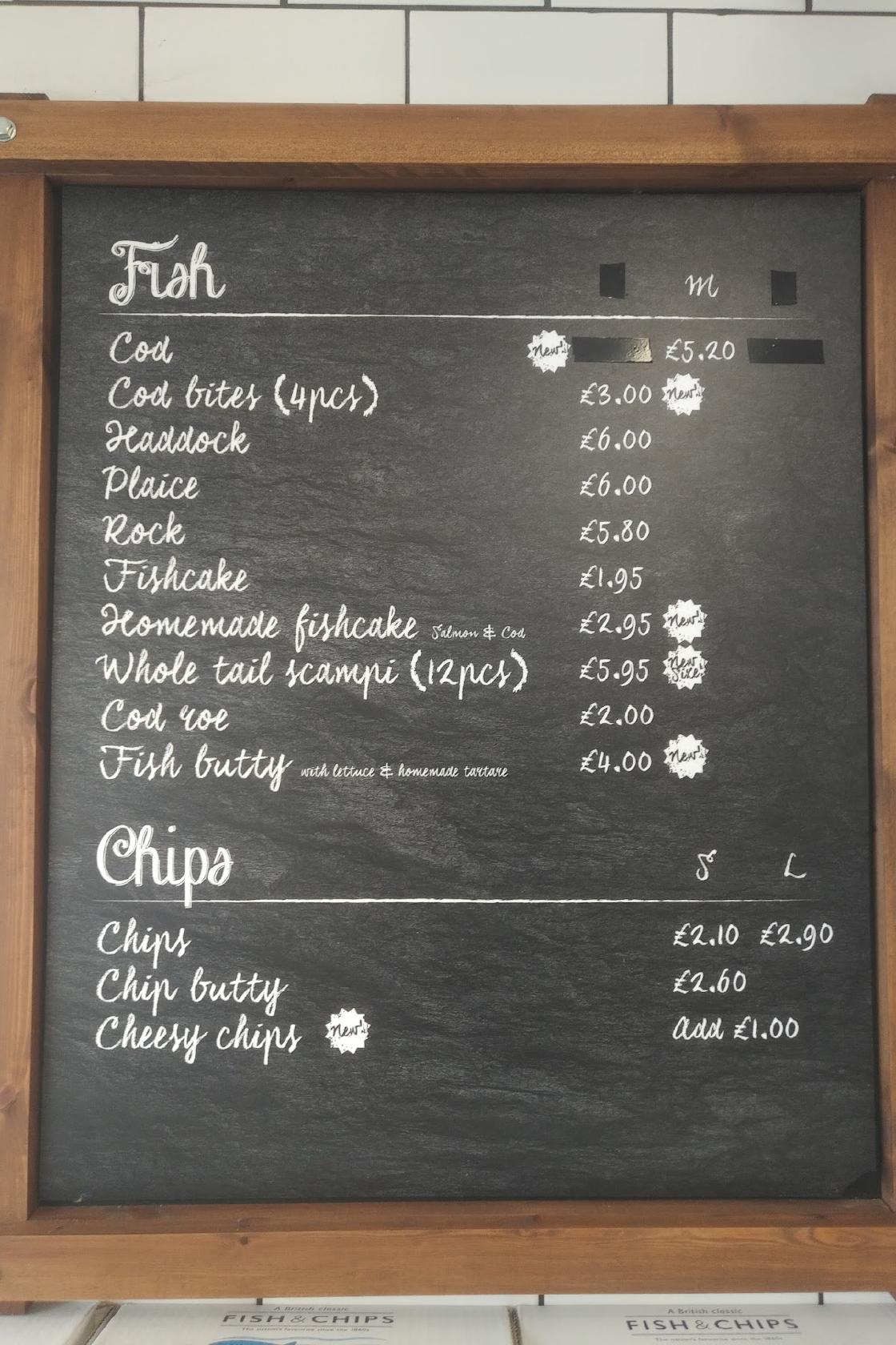 Menu at Silver Sea Sandhurst restaurant, Sandhurst