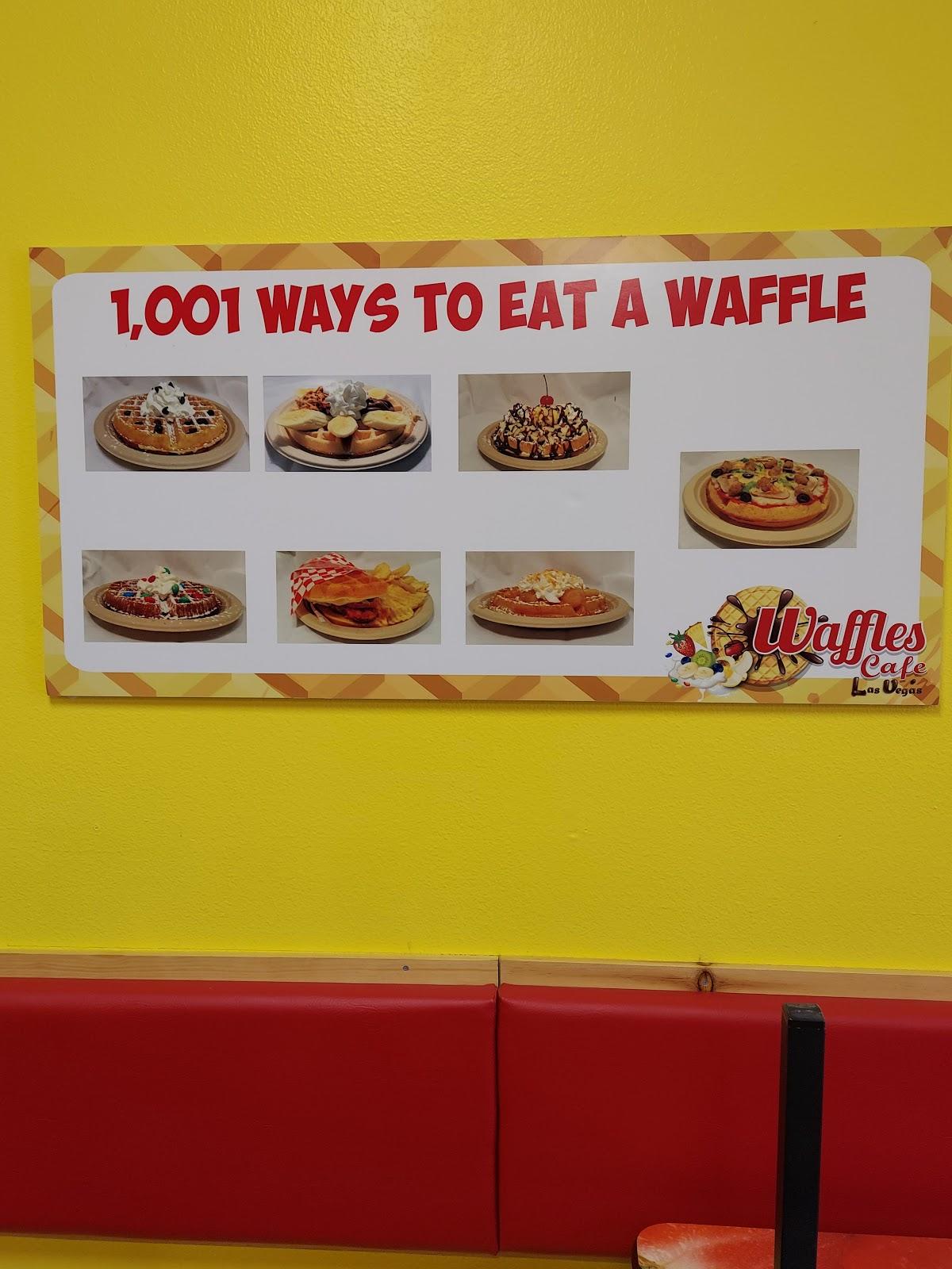 Menu at Waffles Café pub & bar, North Las Vegas, N Aliante Pkwy #103