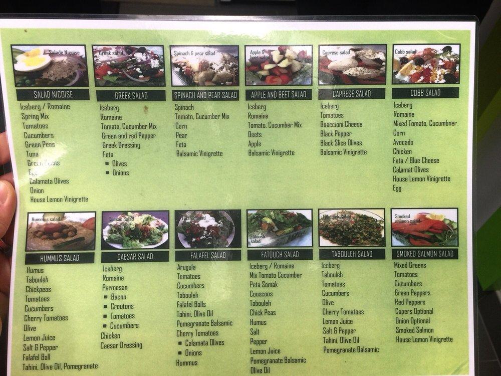 Menu at Marché Bay Adelaide restaurant, Toronto, 333 Bay St. C21A