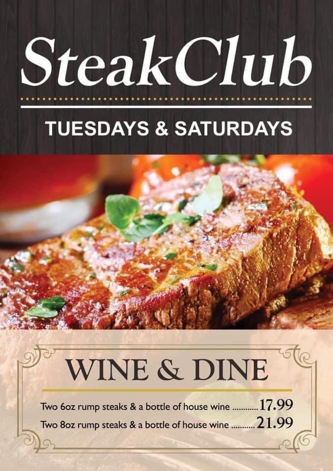 Menu at The Woodside pub & bar, Chesterfield