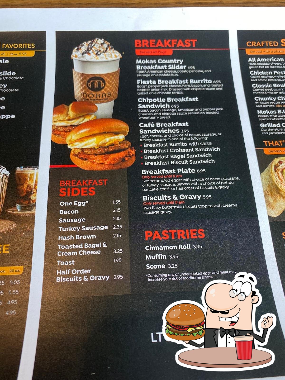 Mokas Cafe in Wichita - Restaurant menu and reviews