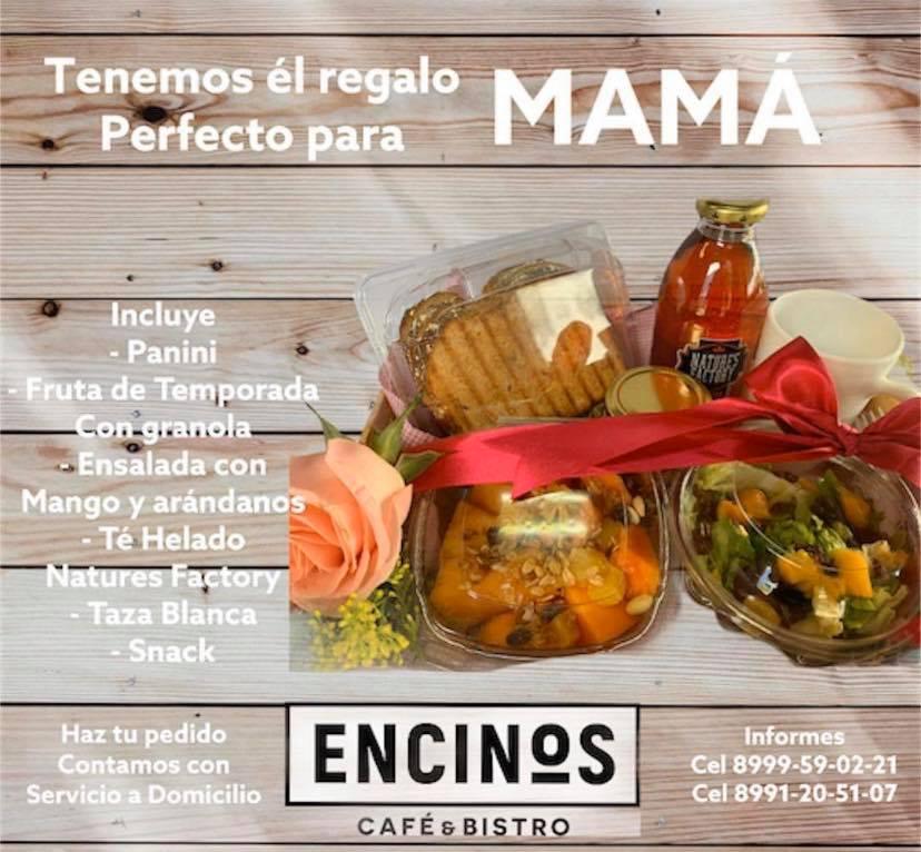Carta de Encinos Café&Bistro, Ciudad Río Bravo