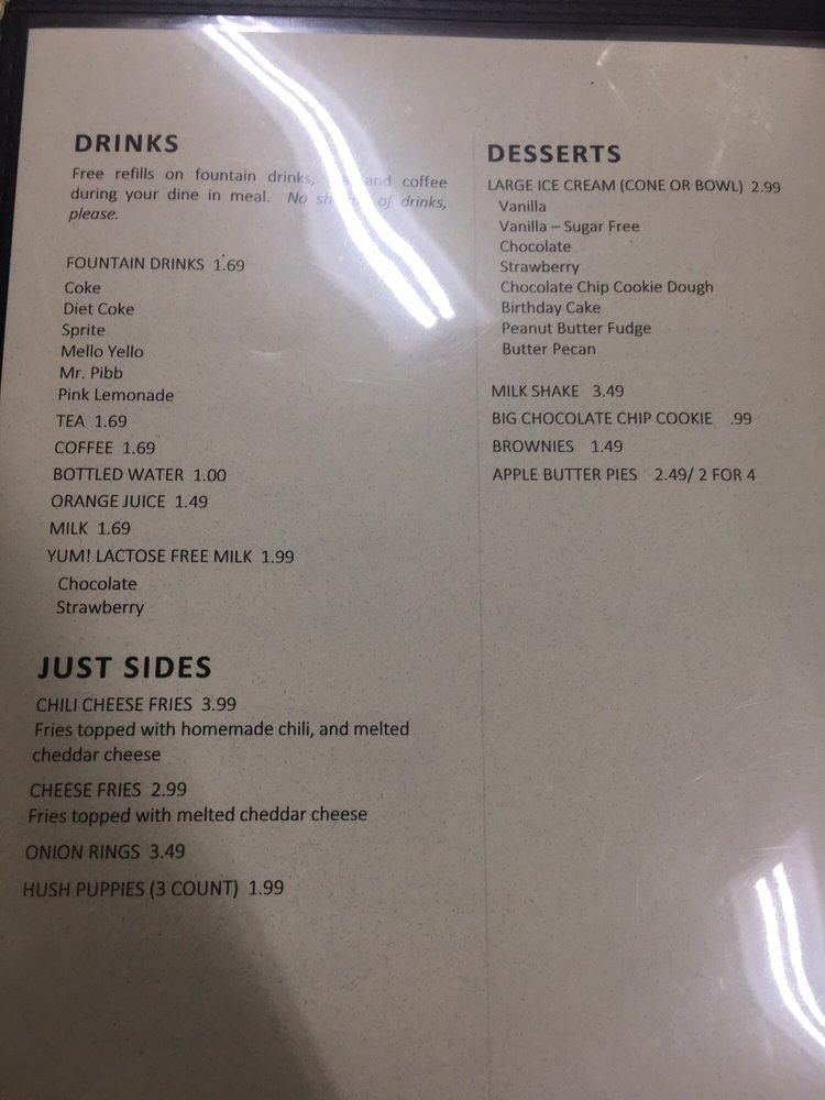 Menu at 18 North Sandwiches and More desserts, North Wilkesboro