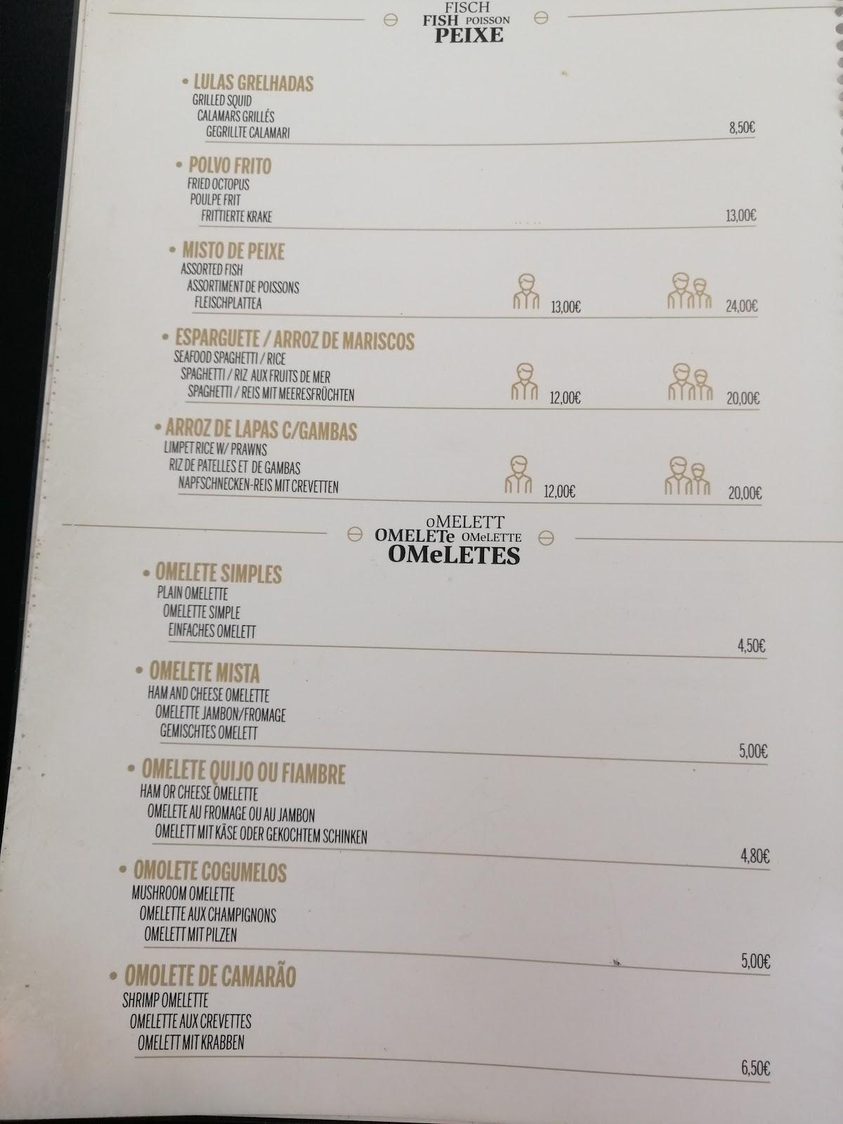 Menu at Do dia Para a Noite RUBY fast food, Santa Cruz, R. das Rosas