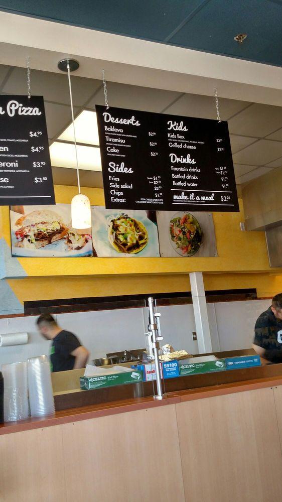 Menu at The Gyro Company pizzeria, Oakville, Baumgartner Rd